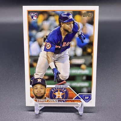2023 Topps Update Corey Julks RC Houston Astros Rookie #228 | eBay