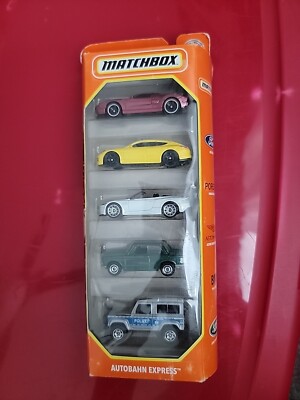 MATCHBOX VHTF 2021 AUTOBAHN EXPRESS 5 PACK SERIES FORD GT PORSCHE ...