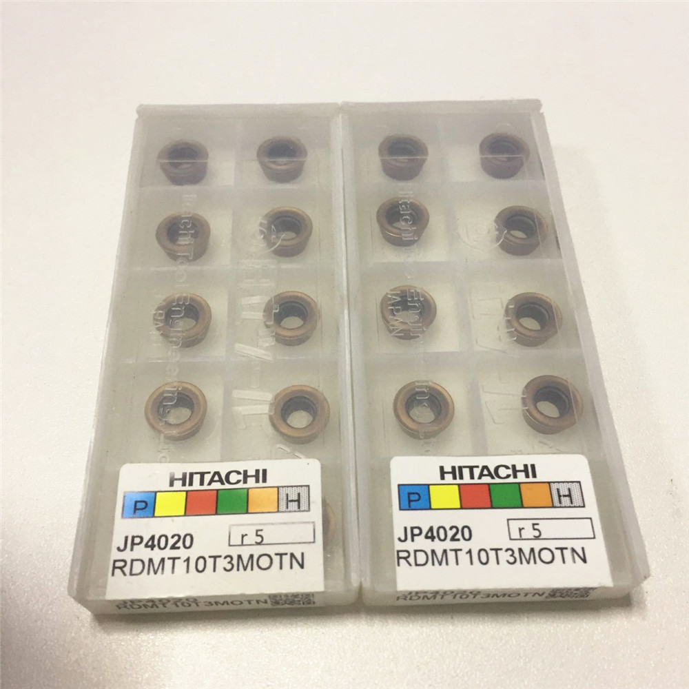 10pcs (1box) HITACHI RDMT10T3MOTN JP4020 New Carbide Inserts | eBay