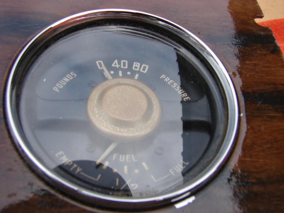 1949 Plymouth Speedometer and Gauges Dash Cluster Parts 1253043 | eBay