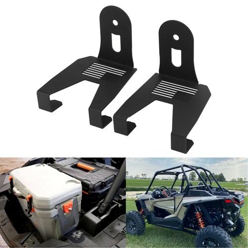 *2pcs Cooler Mounting Brackets Black Iron For RZR 1000 XP Turbo All ...