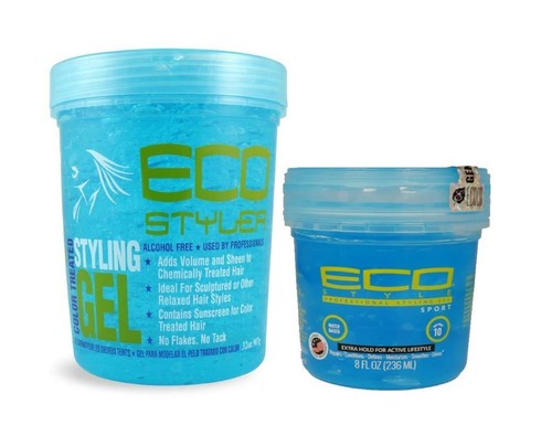 Eco Style Professional Styling Gel Max Hold, Sport Blue | eBay