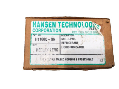 Hansen H1100C-RN See-Level Liquid Indicator | eBay