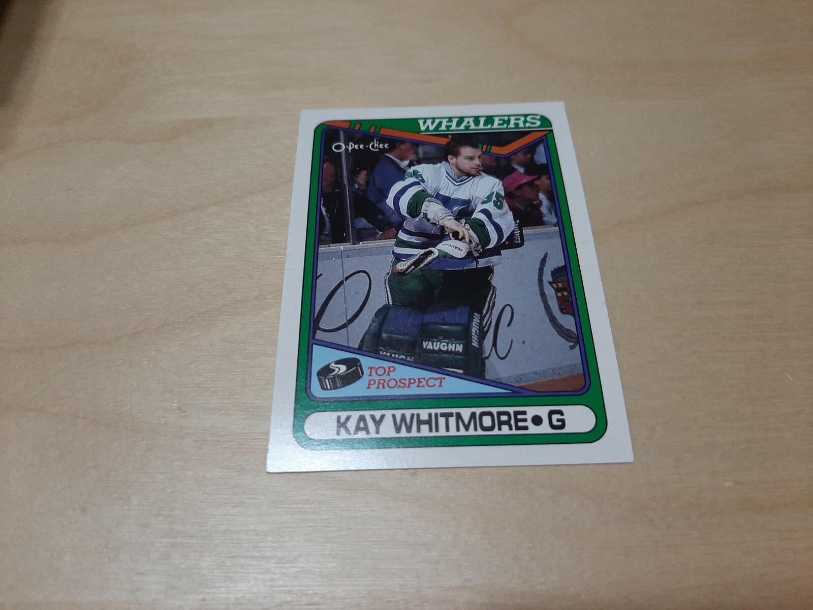 1990-91 OPC HOCKEY TOP PROSPECT ROOKIES KAY WHITMORE RC #232 ! | eBay