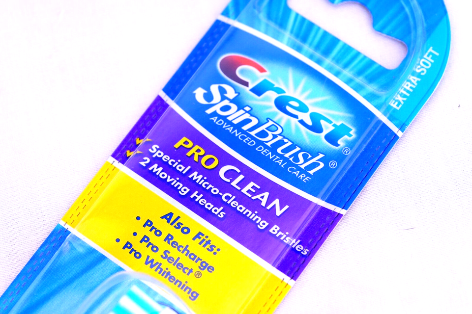 Crest SpinBrush Pro Clean Extra Soft Micro Cleaning Rotating Toothbrush Heads | eBay