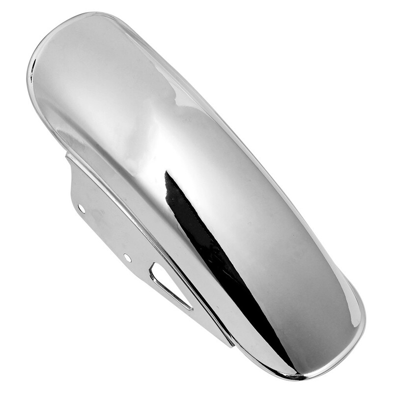 Motorcycle Front Fender Mudguard Splash Sand Guard Wheel Cover Silver ...