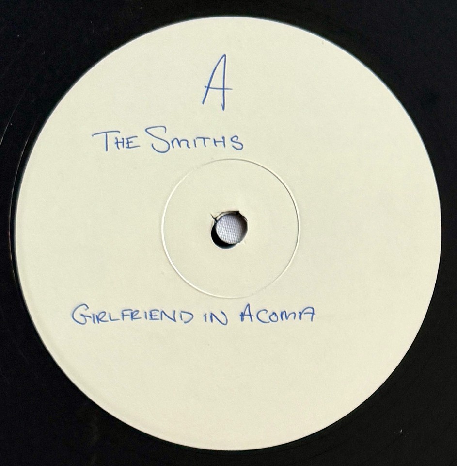 THE SMITHS -Girlfriend In A Coma- Rare UK 12" White Label Test Pressing ...