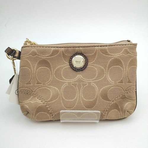 Coach 47030 Pouch Beige | eBay