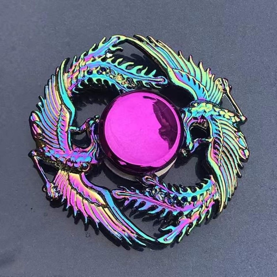 Fidget Spinner Fidget Finger Spinner Hand Focus Rainbow Finger Spinner ...