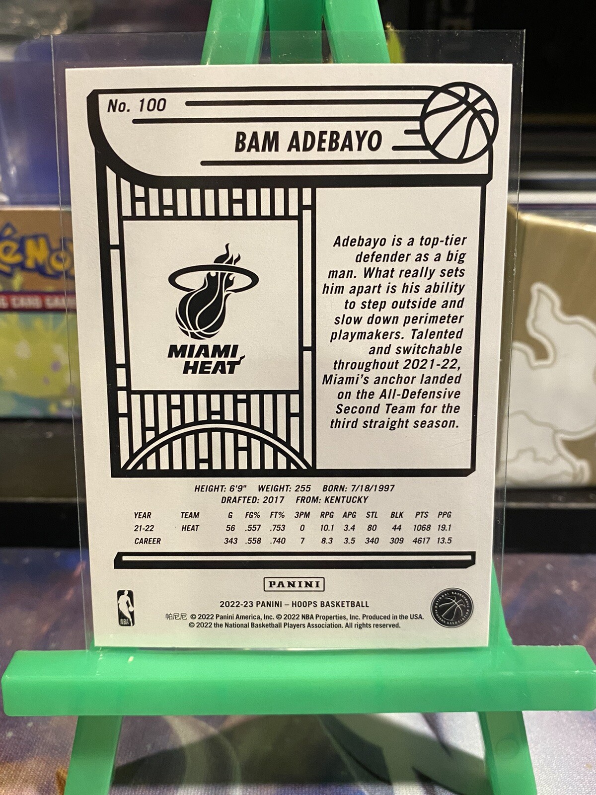 2022-23 Panini NBA Hoops - #100 Bam Adebayo for sale online | eBay