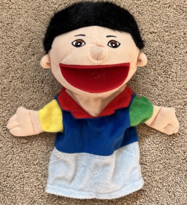 Lakeshore Learning Hand Puppet Boy for Pretend Play 10.5 Inches-Good ...