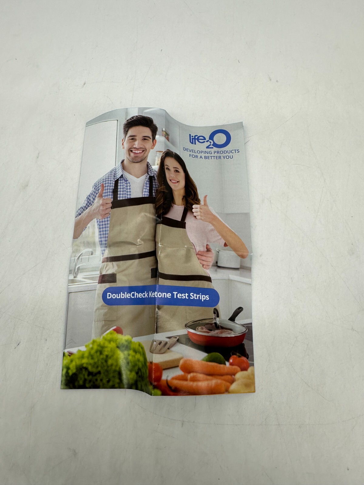 Life2O Ketone Test Strips, Keto Sticks Monitor Ketosis and Body pH ...