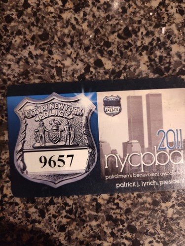 2010/2011 Vintage NYC Police PBA Cards New York | eBay
