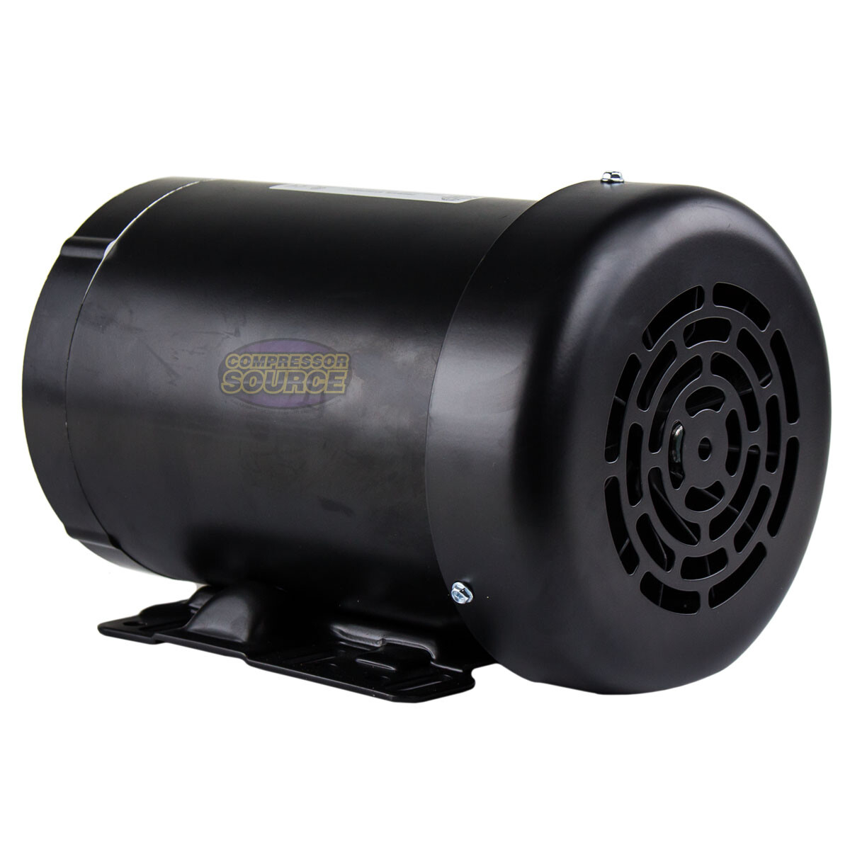3 HP Electric Motor 3 Phase 56HC Frame 3600 RPM TEFC 208 230V 460 Volt ...