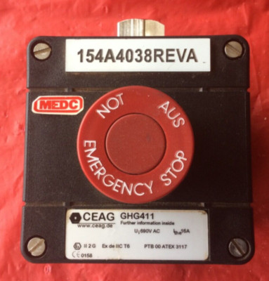 CEAG GHG411 Emergency Stop Control Station | eBay Australia