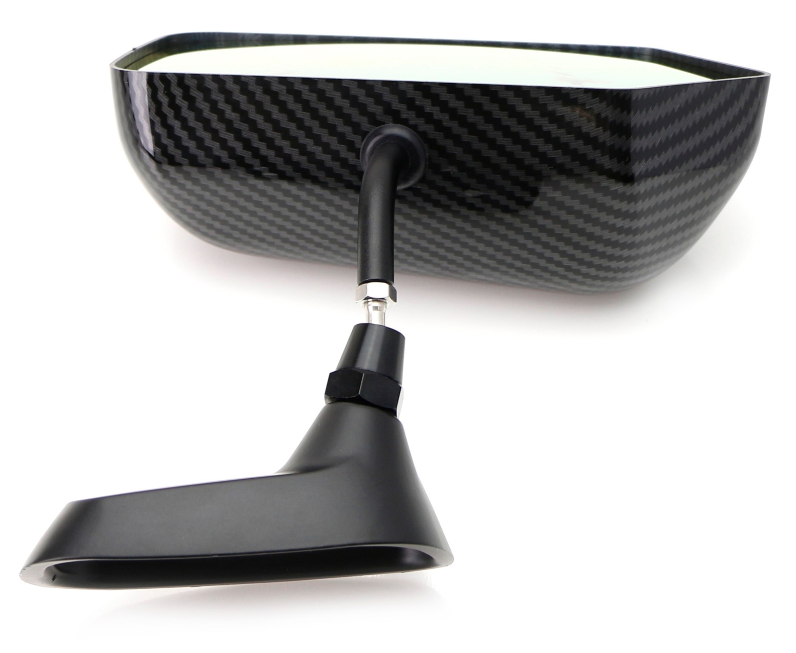 Universal F1 Style Side Mirrors w/Blue Glass For Acura Honda Mazda ...