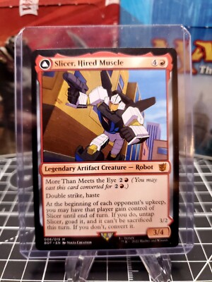 MTG Transformers Slicer, Hired Muscle Mythic NM/M BOT | eBay