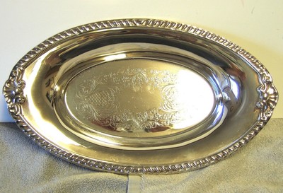 Platters & Trays - Silver Plated Relish