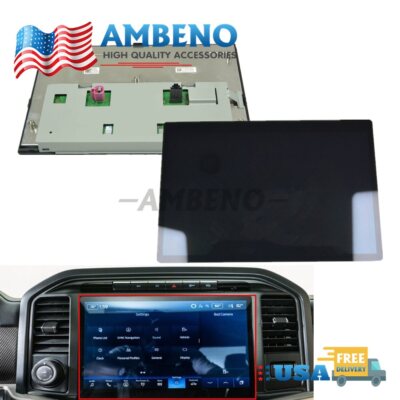 12"LCD TOUCH SCREEN For 2021-24 FORD F150F250 RADIO NAVIGATION SYNC4 ...