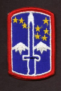 172nd INFANTRY BRIGADE PATCH FULL COLOR NOS | eBay