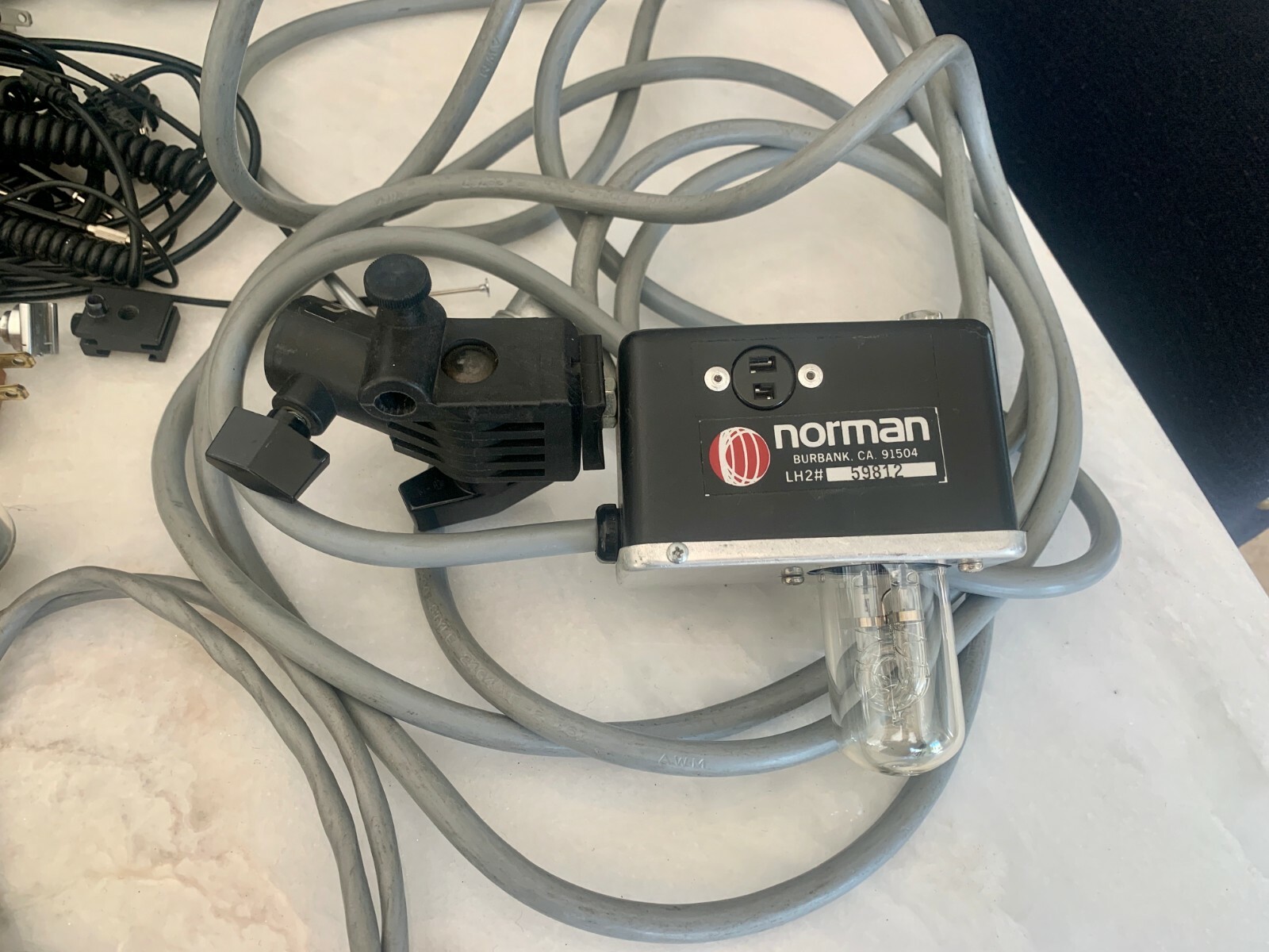 Norman Industries Lampheads, Strobe Lights, Bulbs, Tubes, Cords Bundle ...