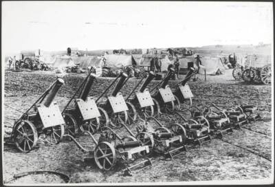 Captured German field guns Germany OLD PHOTO | eBay