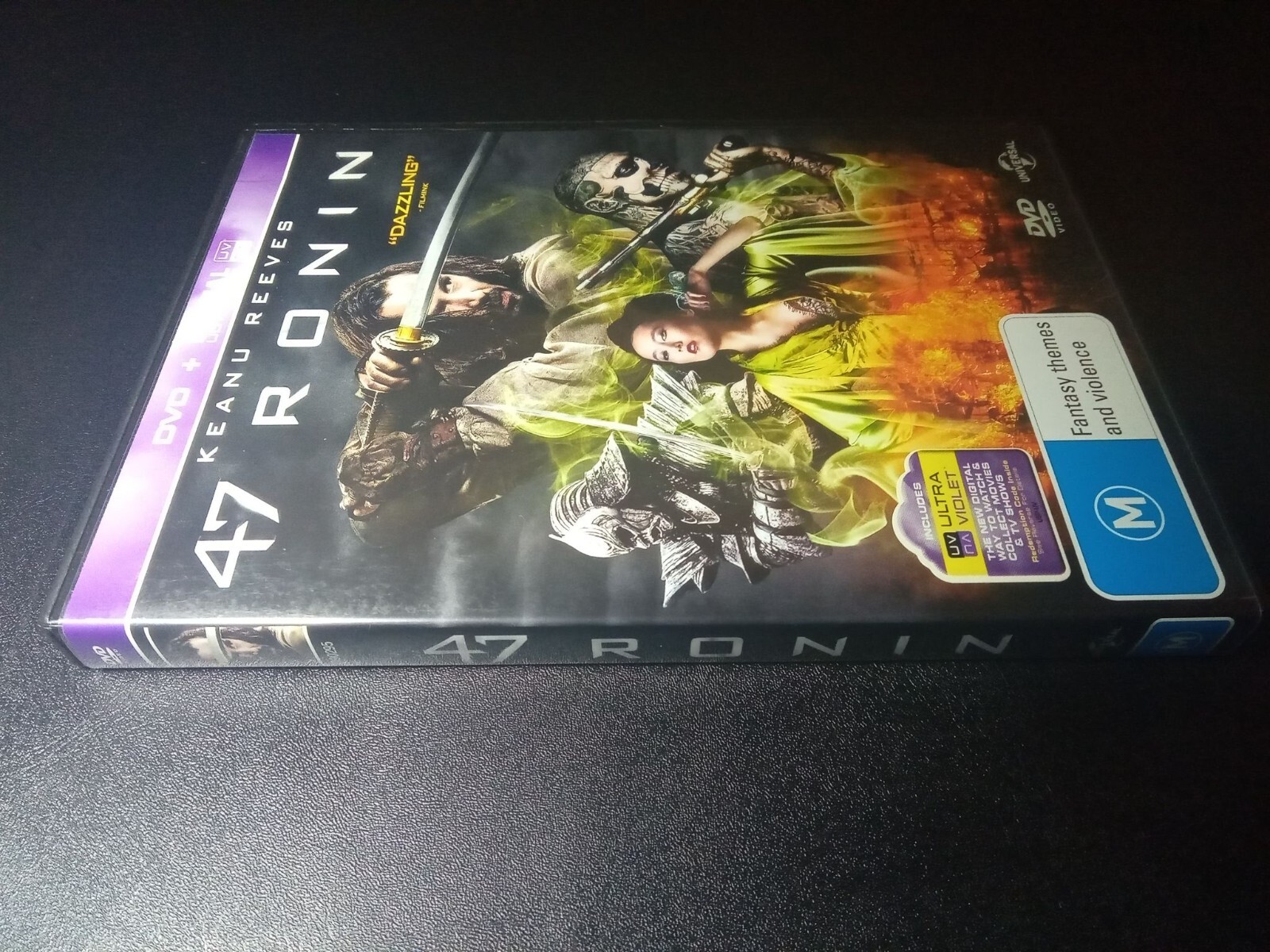 47 RONIN DVD FILM MOVIE 2014 KEANU REEVES HIROYUKI SANADA JAPAN SAMURAI ...