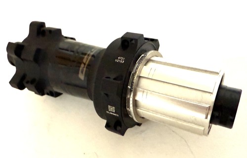 FSA KFX 24 hole 148mm x 12mm 6 Bolt Disc Rear Hub Black Boost Hub HG ...