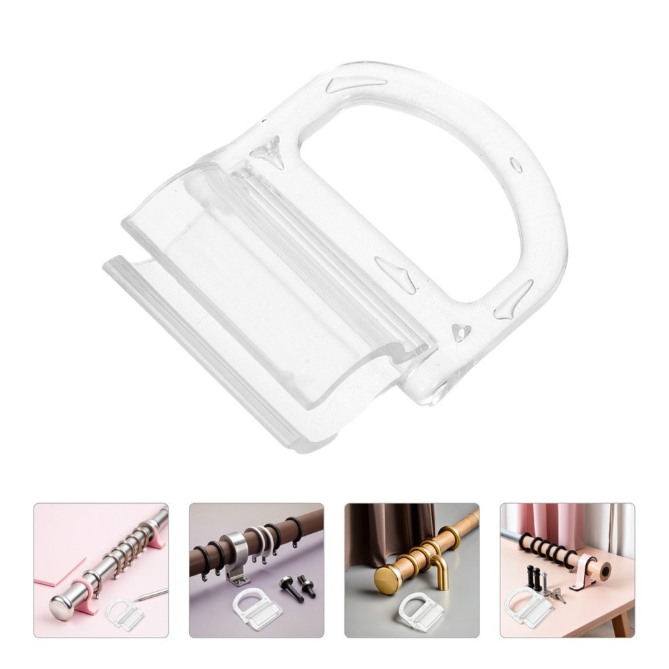 4pcs Cordless Blind Handles - Clear Lifting Pull Clamp for Roller ...
