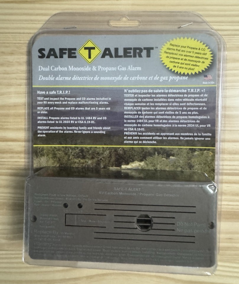 Safe-T-Alert 35-742-BR Dual Carbon Monoxide & Propane Gas Detector ...