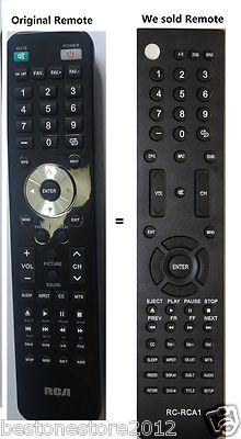 RCA RCA1 RE20QP80 Remote for RCA LED42C45RQ 46LB45RQ 46LB45RQ ...