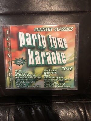 Karaoke CD G by Party Tyme "Country Classics" 16 Songs 2002 | eBay