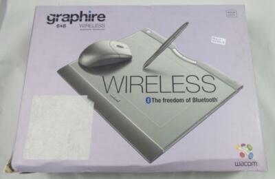 Wacom Graphire Wireless Bluetooth 6x8 Tablet with Mouse/Stylus (CTE ...