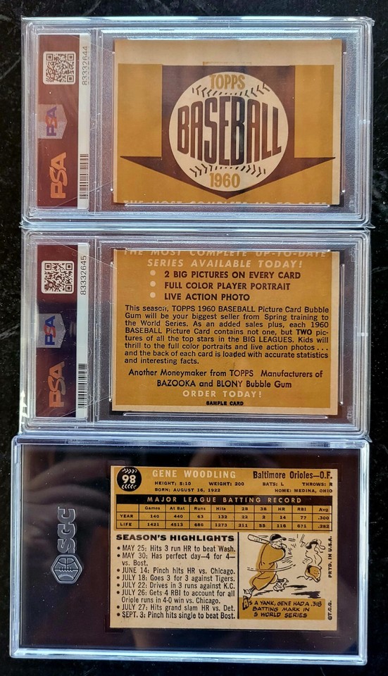 1960 Topps Baseball Salesman Sample. | eBay