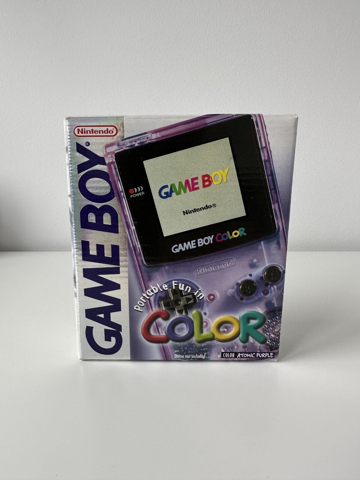 NINTENDO GAMEBOY COLOR ATOMIC PURPLE - BRAND NEW SEALED NEVER PLAYED ...
