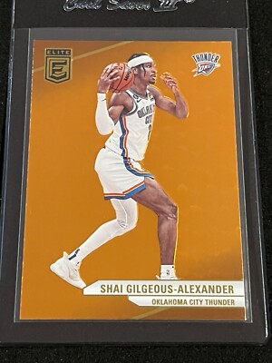 2023-24 Panini Donruss Elite Shai Gilgeous-Alexander Orange #162 - OKC ...