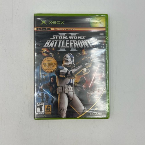 Star Wars: Battlefront II (Microsoft Xbox, 2005) Original Sealed New ...