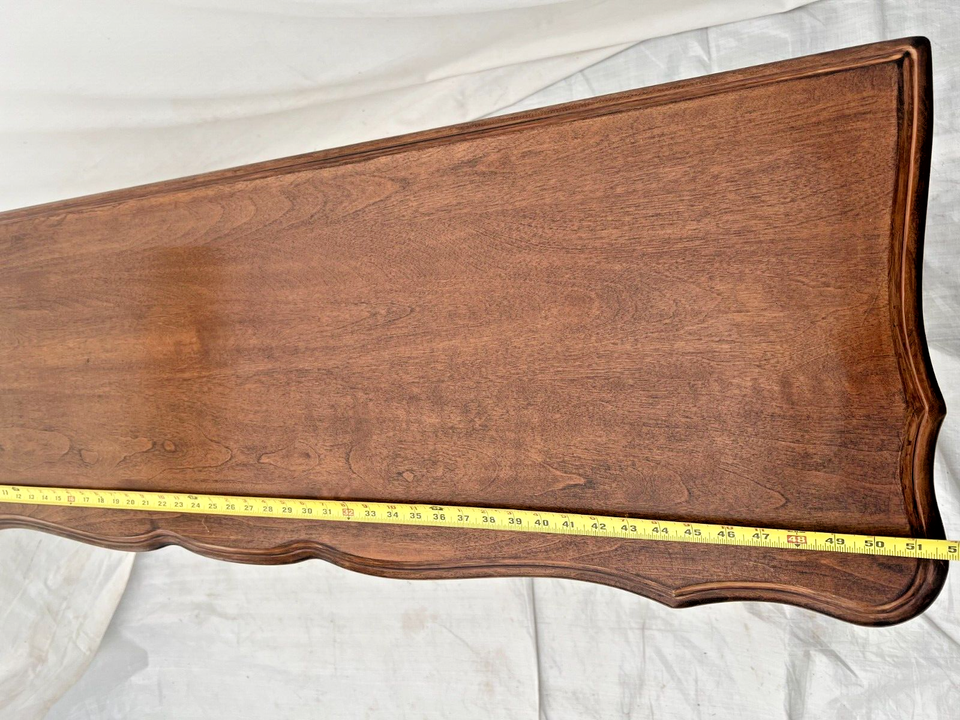 Ethan Allen Sofa Table Console French Country Factory Painted ...