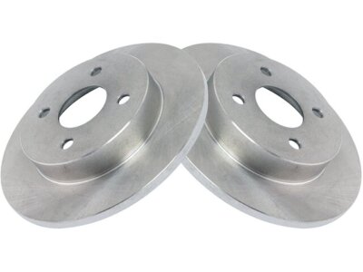 TRQ 81NH96D Rear Brake Rotor Set Fits 1993-1998 Saturn SW1 | eBay