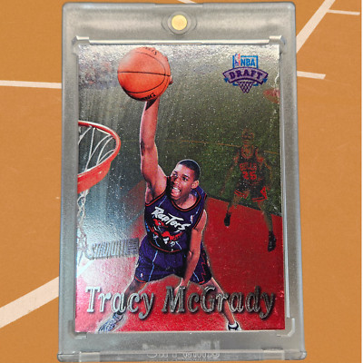 1997-98 TOPPS STADIUM CLUB TRACY MCGRADY MEMBER'S ONLY ROOKIE #217 HOF ...