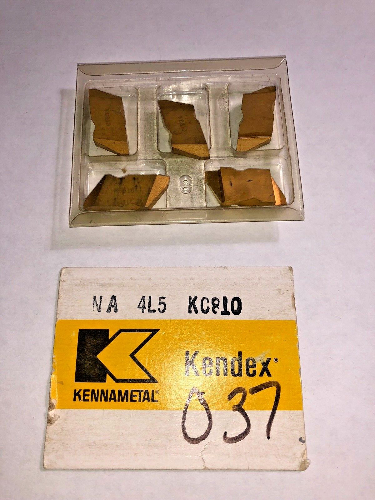 KENNAMETAL KENDEX CARBIDE INSERTS NA 4L5 KC810 QUANTITY 5 | eBay