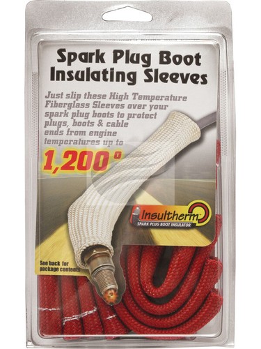 DCI Spark Plug Boots Pack 8 Red Temp Range Upto 650C L X 190mm (UUN7 ...