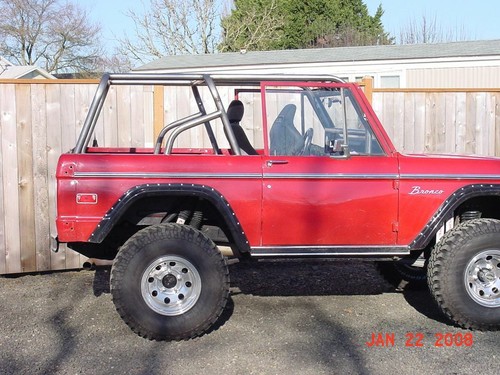 Early Ford Bronco Family Roll Cage 66 - 77 style roll bar 1966-1977 | eBay