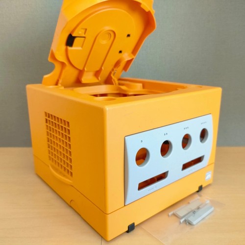 Nintendo GameCube Orange Spice Housing Replace Shell Case DOL-001 8934 ...