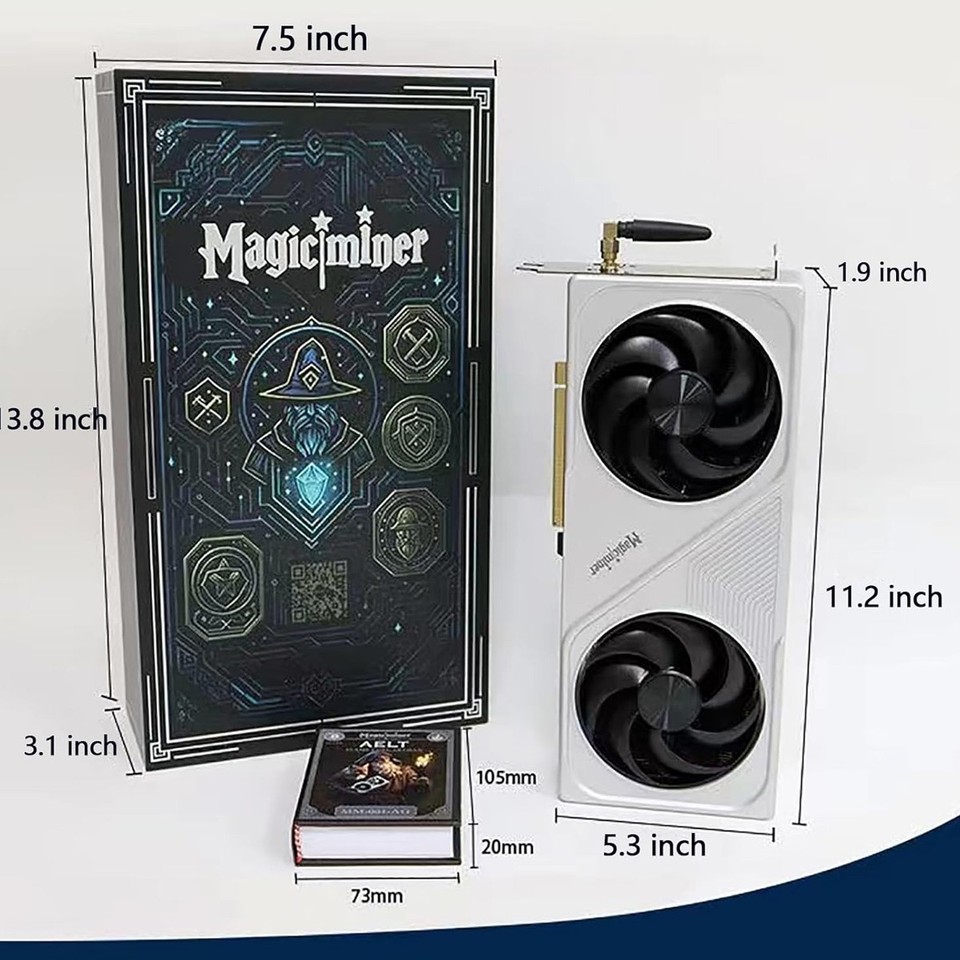 Bitcoins Miner Magic Mienr BG02 7TH/S 150W BTC Solo Silent Miner in ...