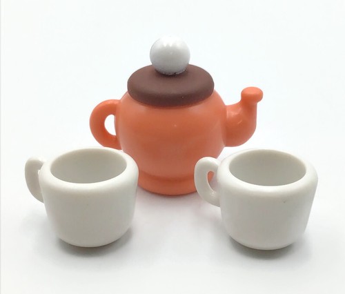 Bluey School Friends Action Figure Tea Party Teapot & Cups Replacement ...