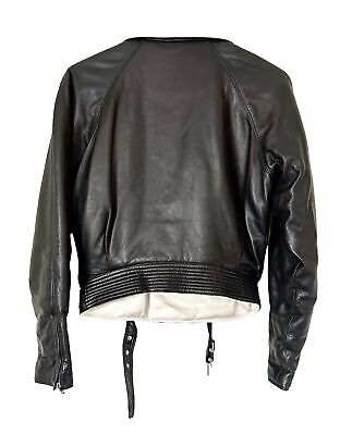 Rare Vintage 90s Gianni Versace Motorcycle Leather Jacket Rare Vintage 90s Gianni Versace Motorcycle Leather Jacket