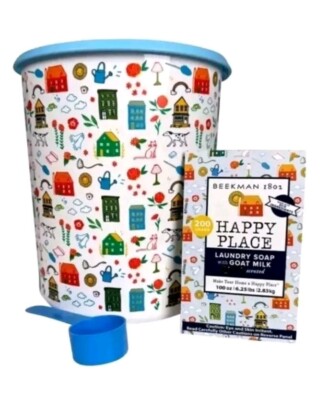 Beekman 1802 Happy Place Goat Milk Laundry Soap-200 Loads-Fresh Linen ...