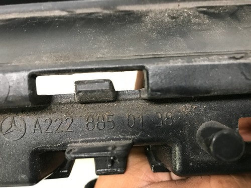 14 16 MERCEDES S63 BUMPER AMG REAR MOULDING LOWER 2228850138 | eBay