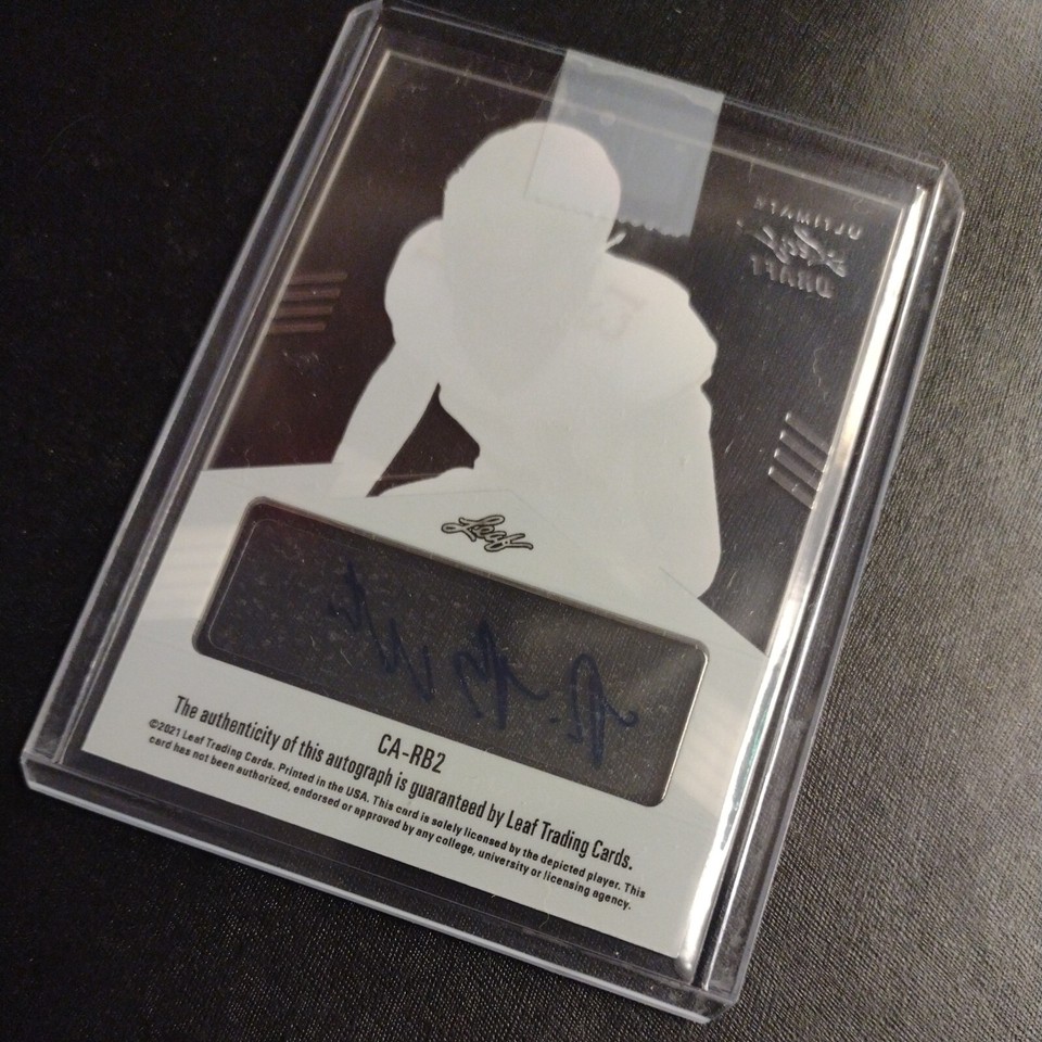 #10/30 Rashod Bateman Rookie Auto 2021 Leaf Ultimate Autograph Card ...